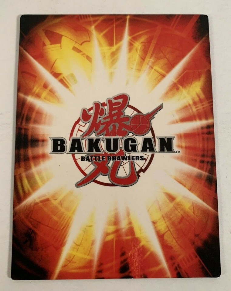 Bakugan Battle Brawlers Dan's Launcher BA275 Rare Card Foil Holo 40/48b ...