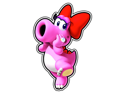 #1791 Birdo #1 Mushroom Kingdom Waterproof Vinyl Sticker Die-Cut Car ...