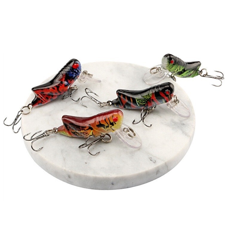 12pcs Insect Fishing Lures Mini Crankbait Fishing Lures 4.5cm 3.5g | eBay