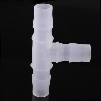 T-piece Joint Hose Pipe Tube Plastic 3 Connector T-Shaped Joiner ...