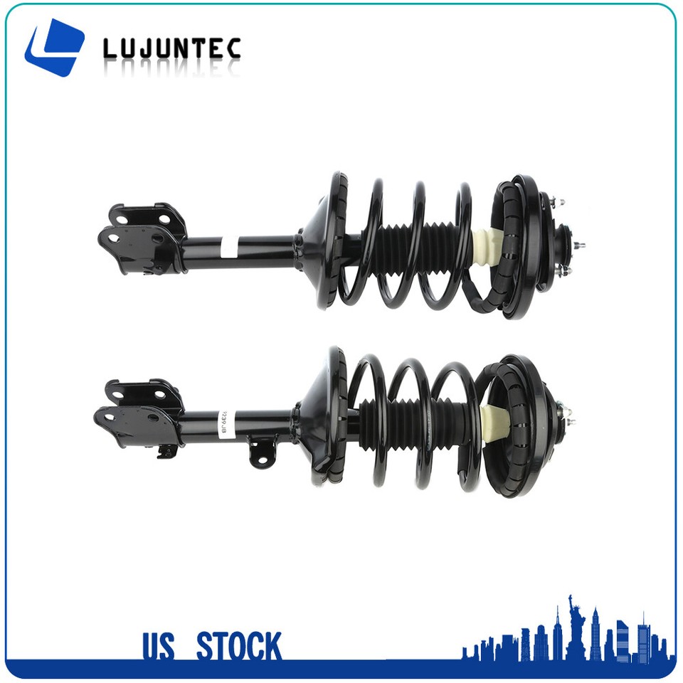 Set (2) Front Struts With Coil Spring For 01-02 Acura MDX 03-08 Honda ...