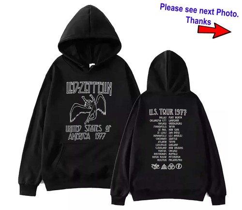 Vintage Led Zeppelin 1977 American Tour T-Shirt, Led Zeppelin Hoodie ...