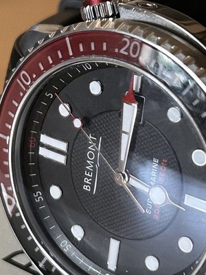 Bremont S2000 Supermarine Automatic Watch Red/D | eBay UK