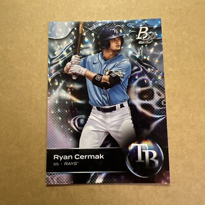 2023 BOWMAN PLATINUM ICE FOIL RYAN CERMAK #TOP-74 Baseball RAYS Card | eBay