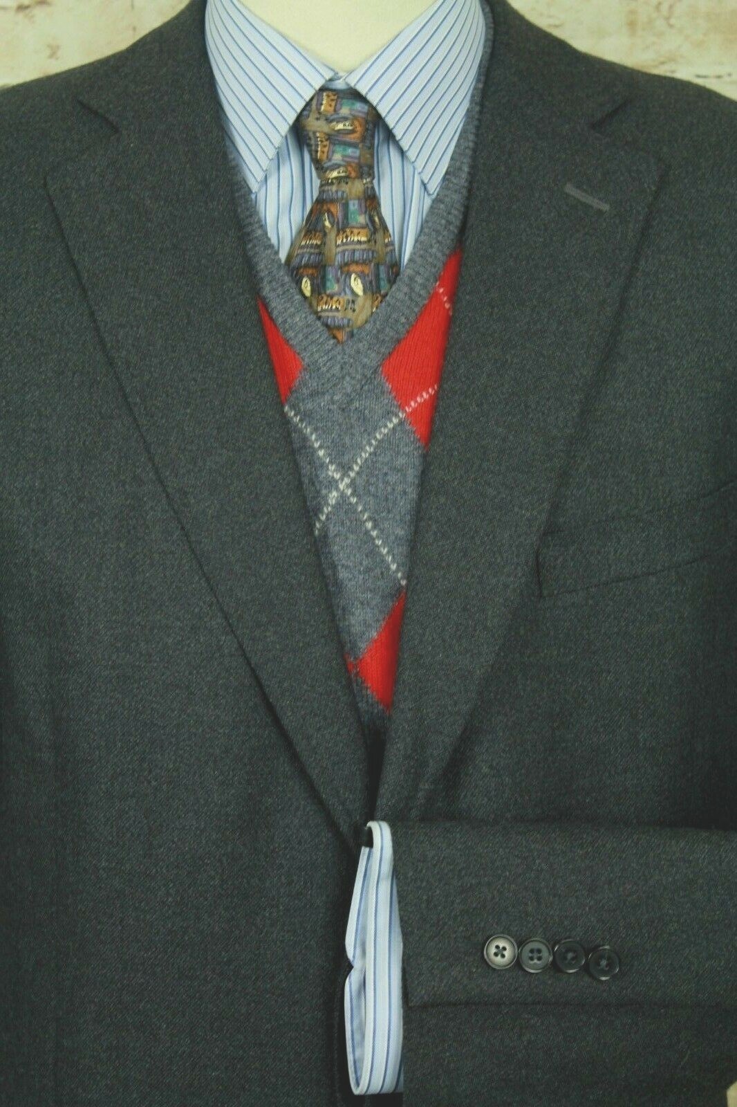 ERMENEGILDO ZEGNA DESIGNER LUXURY MEN'S TWEED SPORT C… - Gem