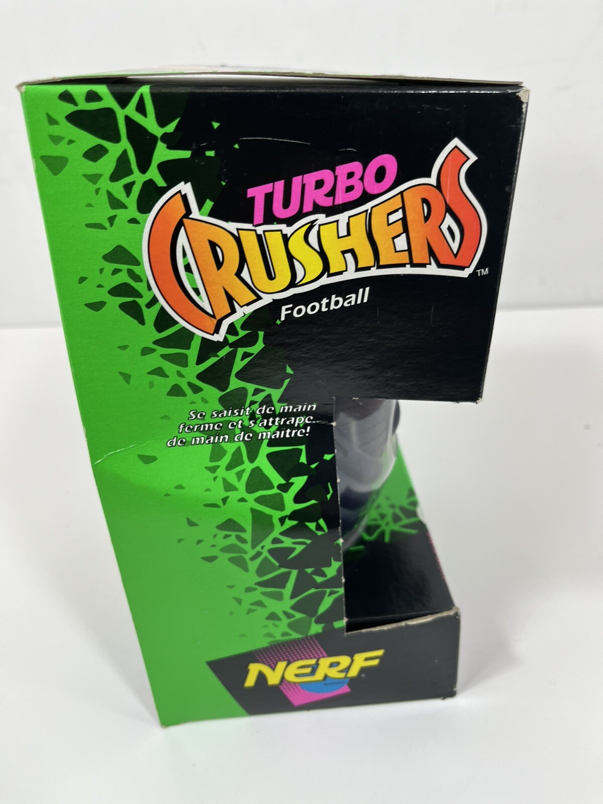 RARE Vintage 1994 Official NERF TURBO CRUSHERS Football Kenner Blue ...