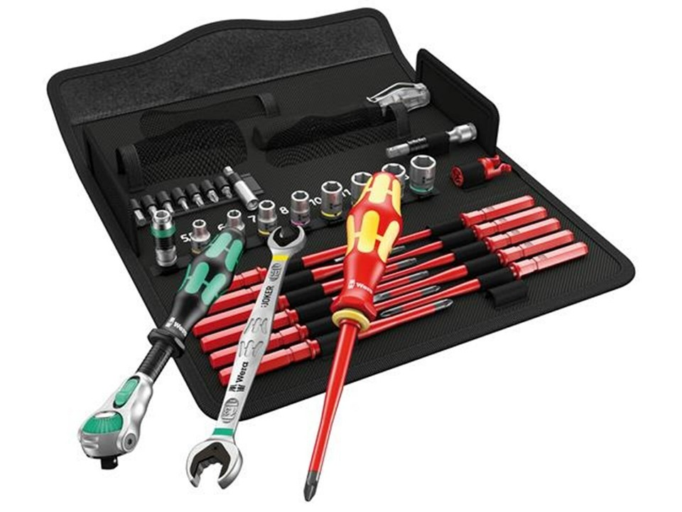 Wera Tools New 135926 Kraftform Kompakt W1 Maintenance Tool Kit | eBay