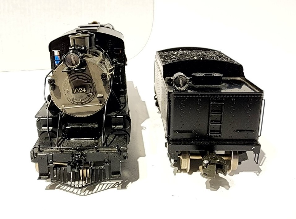 Williams O Scale 4-6-0 Camelback Steam Locomotive Reading #592 Brass | eBay