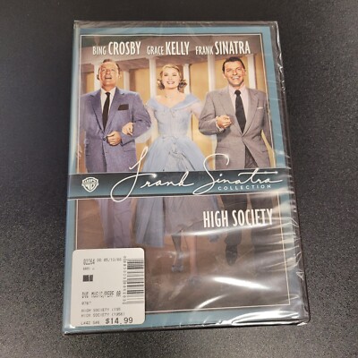 HIGH SOCIETY (DVD, 1956) ~Bing Crosby, Grace Kelly, Frank Sinatra ~New ...