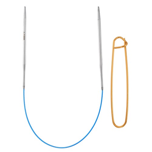 16" Circular Knitting Needles US 5/3.75mm Needles 4.13" Stainless Steel ...