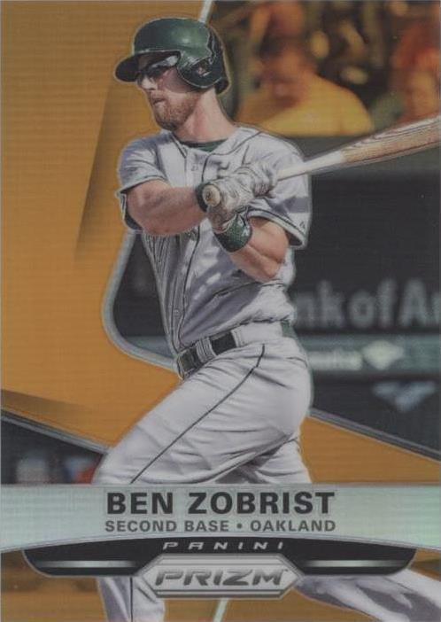 2015 Panini Prizm - Ben Zobrist #32 Orange Prizm /60 for sale online ...