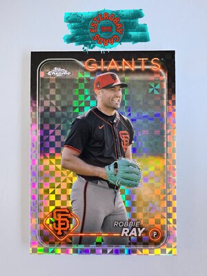 2024 Topps Chrome ROBBIE RAY X-Fractor GIANTS #106 Baseball card san ...