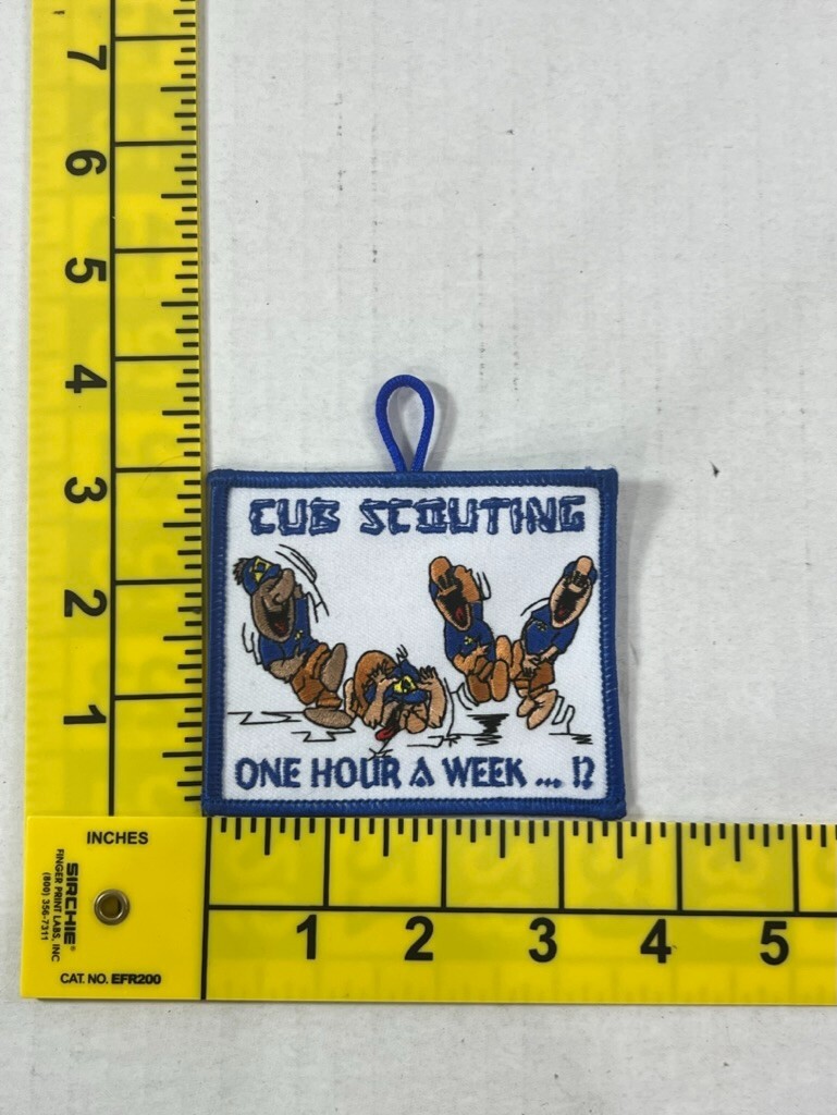 Cub Scouting One Hour a Week Patch BSA Loop | eBay