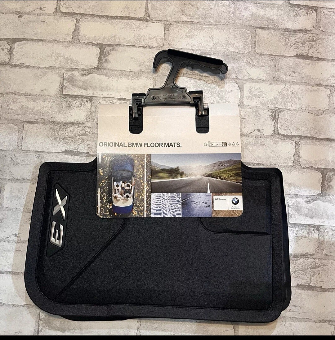 BMW 51472450512 All-Weather Floor Mats for G01 X3 (Set of 2 Rear Mats ...