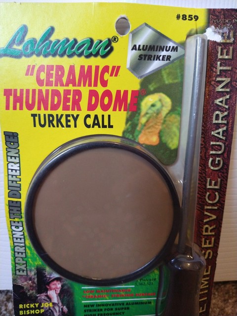 Vintage Lohman Game Calls Model #859 Ceramic Turkey Pot Call for sale ...