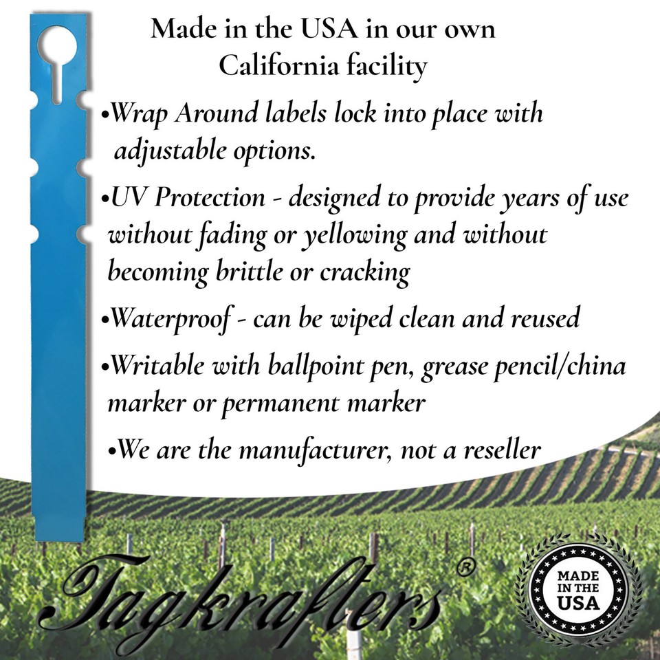 Wrap Around Plastic Nursery Garden Tree Labels Plant Tags MINT 9"x1" | eBay