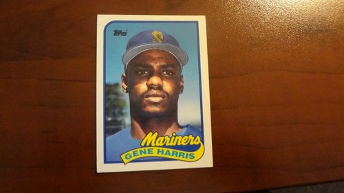 1989 TOPPS # 46T GENE HARRIS BASEBALL CARD | eBay