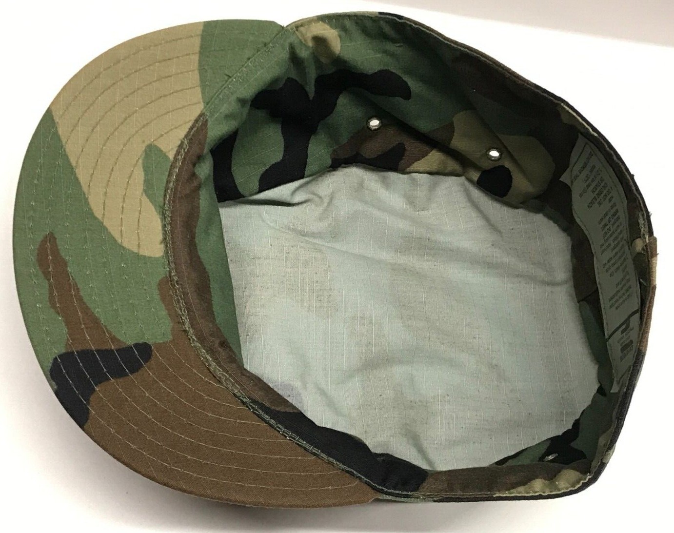 Woodland M81 NYCO Ripstop Combat BDU Cap USGI NOS Overruns | eBay