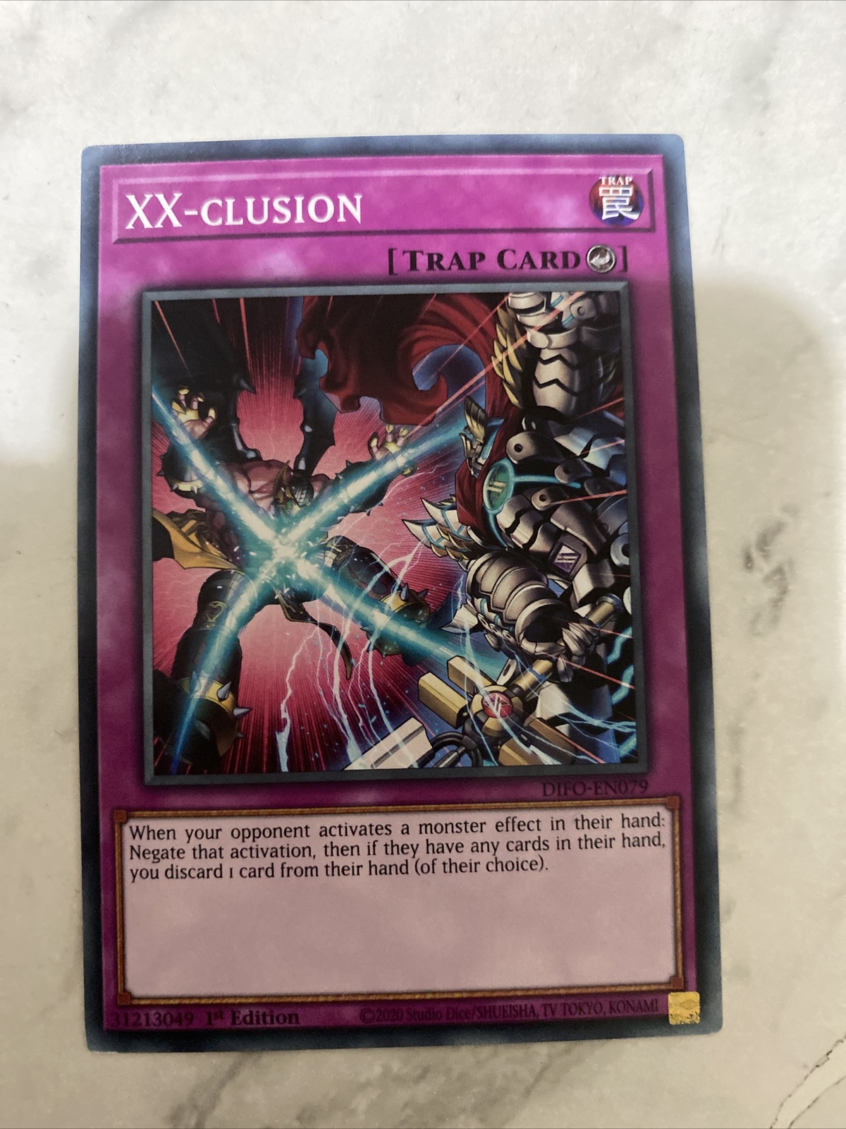 Yu-Gi-Oh! TCG XX-clusion Dimension Force DIFO-EN079 1st Edition Common ...