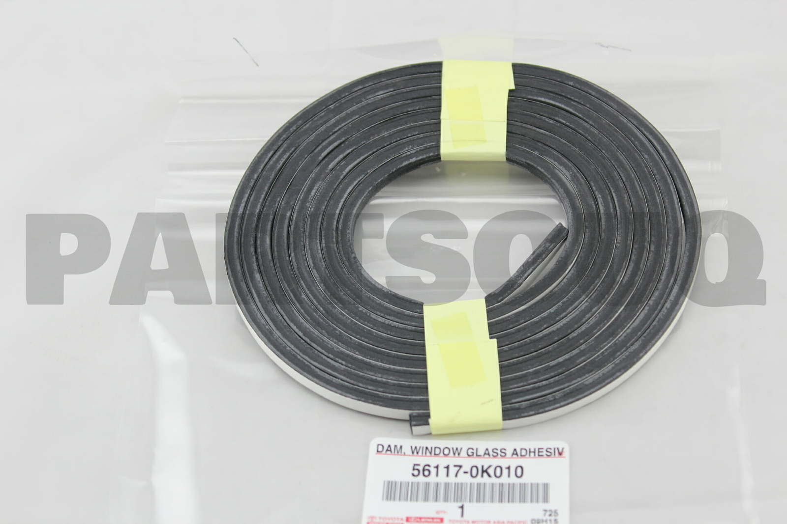561170K010 Genuine Toyota DAM, WINDOW GLASS ADHESIVE 56117-0K010 | eBay