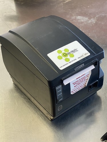 CITIZEN CT S651 POS Thermal Receipt Printer RS 232 Serial/Parallel - Ordermatic | eBay