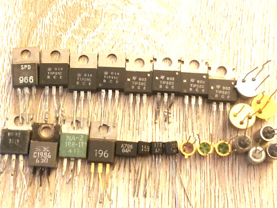 Transistor LOT TIP 31C TIP 32C SK 2SC1986 SK 3025 A798 SK3019 123AP | eBay