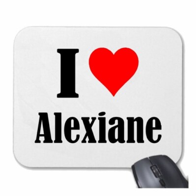 MOUSEPAD Mauspad I Love Alexiane Ich Liebe Alexiane | eBay.de