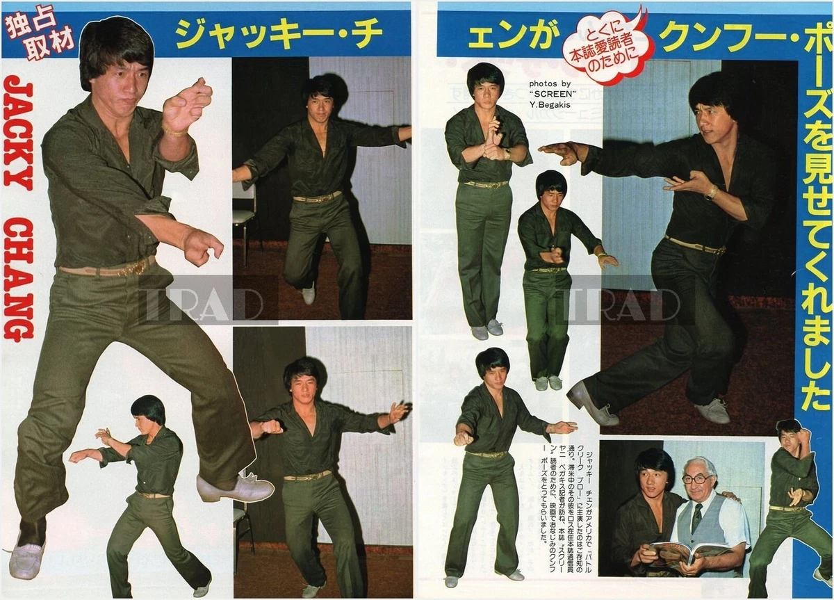 Jackie Chan Kung Fu Pose