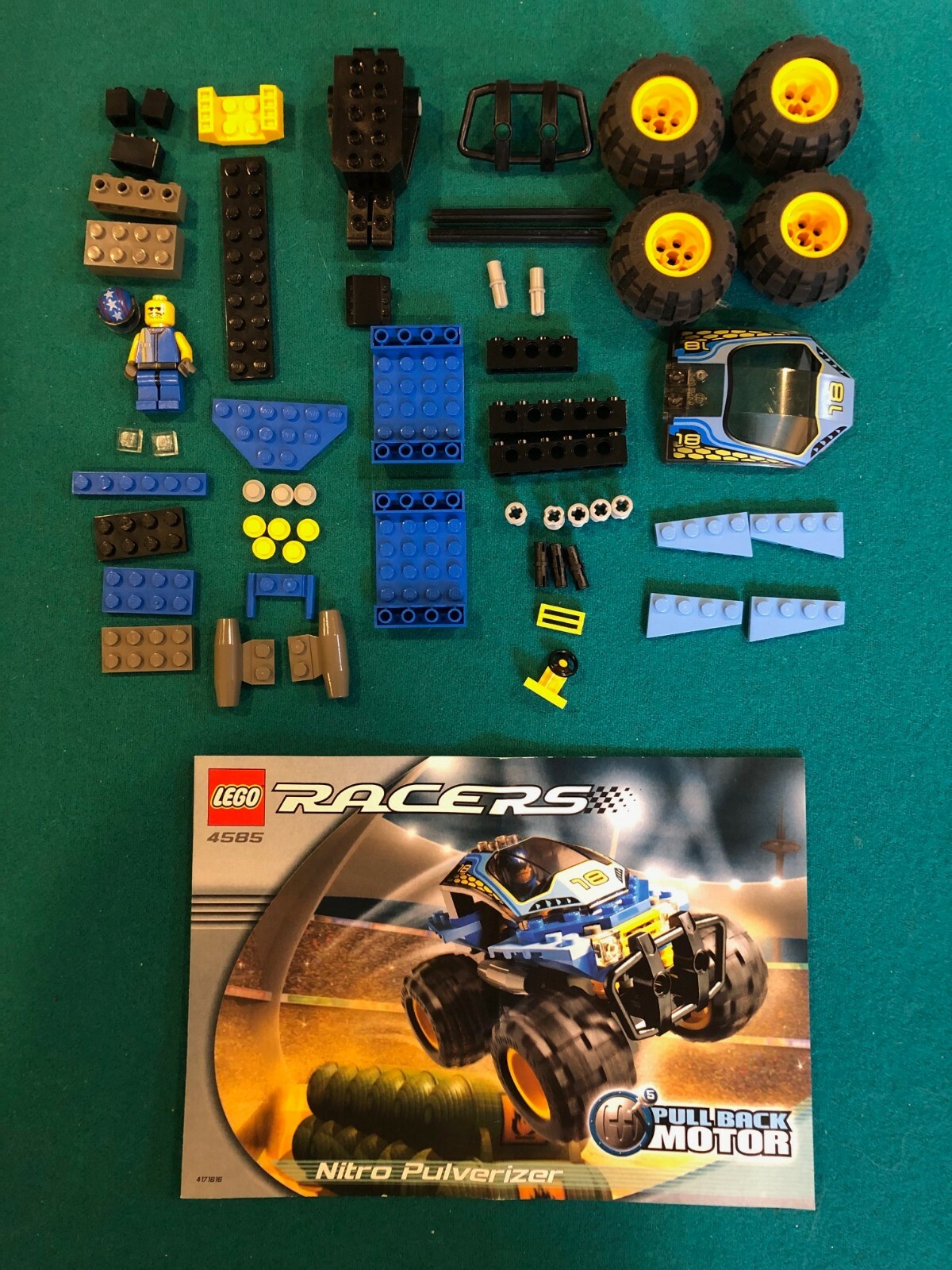 Lego RACER set 4585 NITRO PULVERIZER & 4587 DUAL RACERS with ...