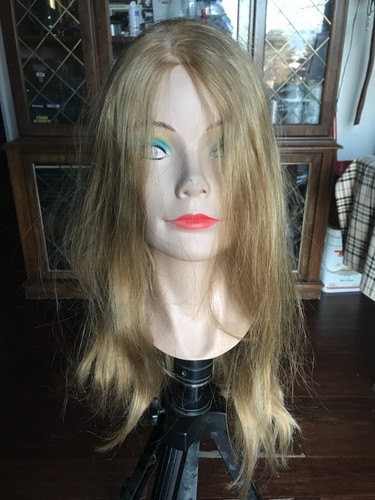 Top of line professional 100% Human Hair Mannequin Head, pivot-point ...