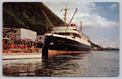 Prince George Passenger Ship Dry Dock 1967 Vintage Postcard | eBay
