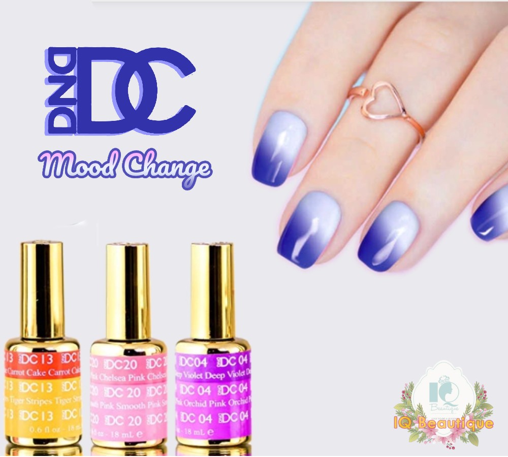 Mood Gel Polish Shellac Nail Colors Mood Color Changing Glow Gel Nail