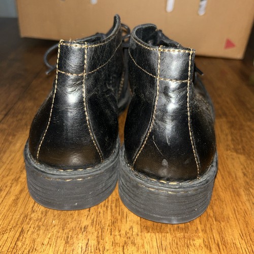 Born Harrison Black Leather Men’s Chukka Boots Shoes / US 9.5M Lace Up ...