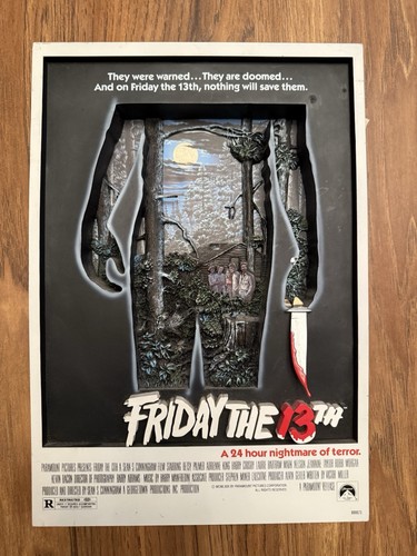 2006 McFarlane Toys Friday The 13th 3D Movie Poster Art Figure Jason ...