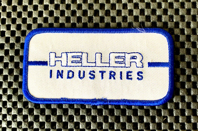 HELLER INDUSTRIES EMBROIDERED SEW ON PATCH CONVECTION REFLOW OVENS 4" x ...