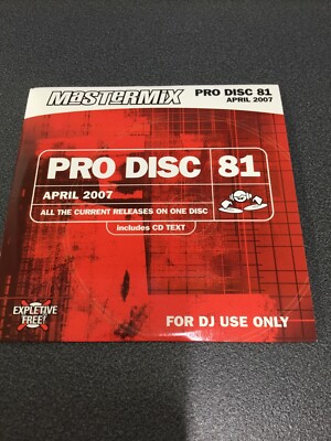 Mastermix Pro Disc 81 DJ | eBay UK