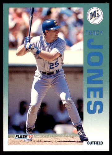 1992 Fleer Tracy Jones Baseball Cards #284 | eBay