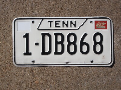 1973 Tennessee License Plate TN Tenn Shelby County Chevrolet Ford Chevy ...