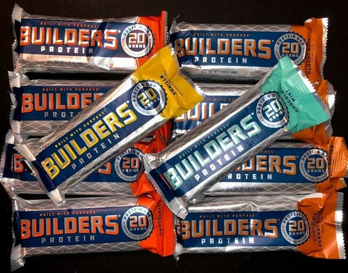45 Assorted Flavors - CLIF BUILDER's - 20g PROTEIN BARS - 2.4oz ...