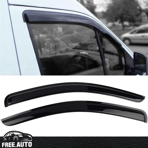Window Visors Fits 10-13 Ford Transit Connect Acrylic Air Deflector 2Pc ...