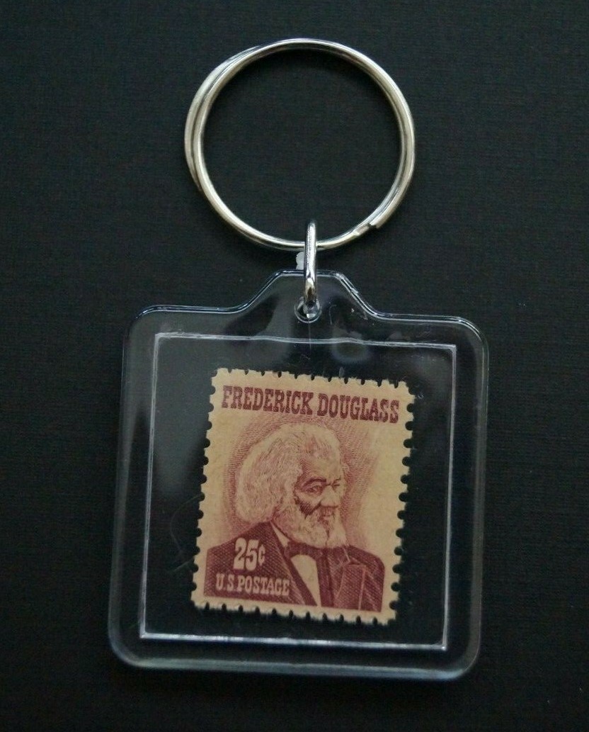 Postage Stamp Keychain | #1290 – 1967 25c Prominent Americans ...