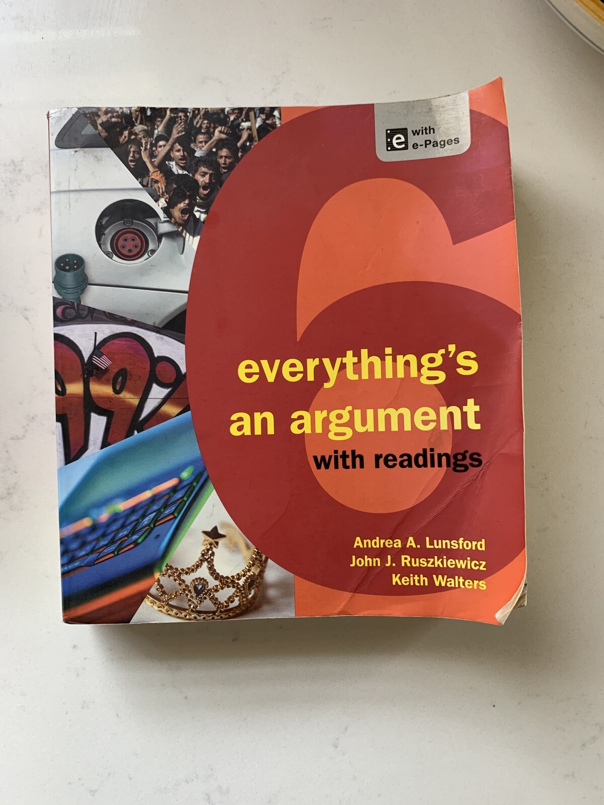 Everything's an Argument with Readings 9781457606045| eBay