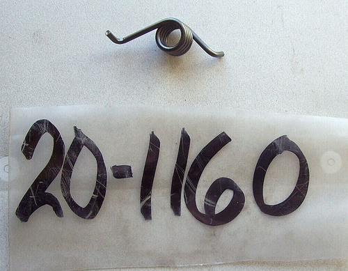 Toro 20-1160 Torsion Clutch Spring ~ Free Shipping | eBay
