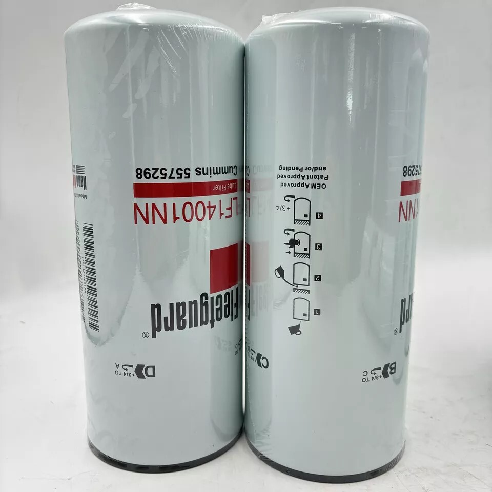 6X Fleetguard Oil Filter LF14001NN 5575298 For Cummins X15 Engine US ...
