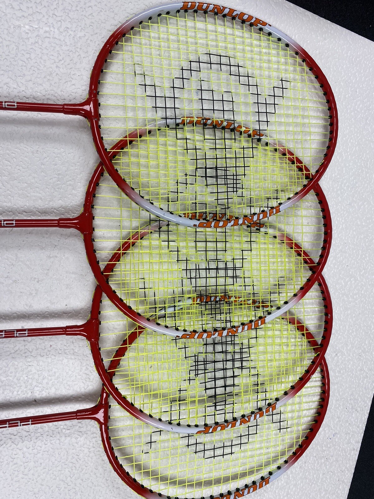 Lot Of 4 Dunlop Badminton Rackets with Bag , Play Smash St | eBay