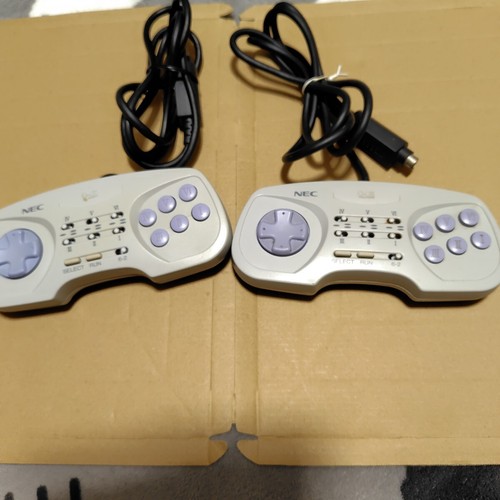 Rare Nec Pce-Tp1 Pc Engine Controller Duo-Rx Set Of 2 | eBay
