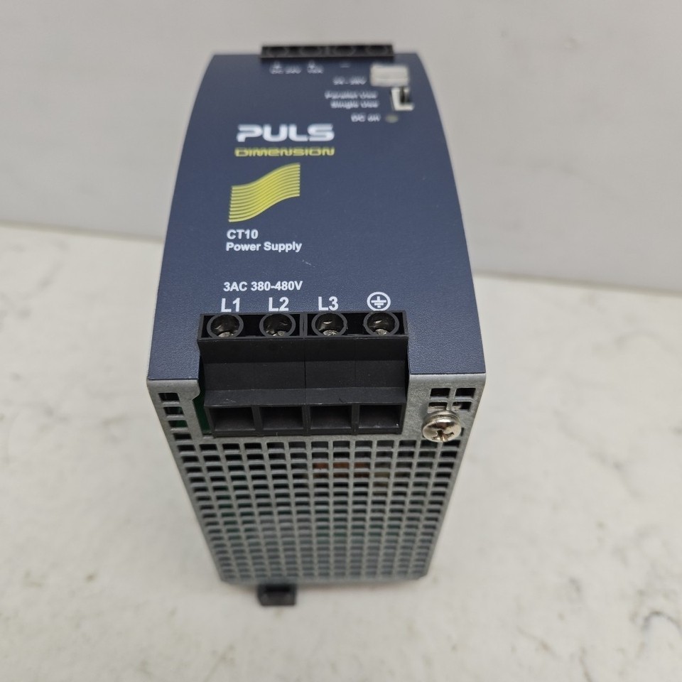 Puls CT10.241 Dimension 24-28VDc 10A Power Supply 3Ph 380-480Vac Input ...