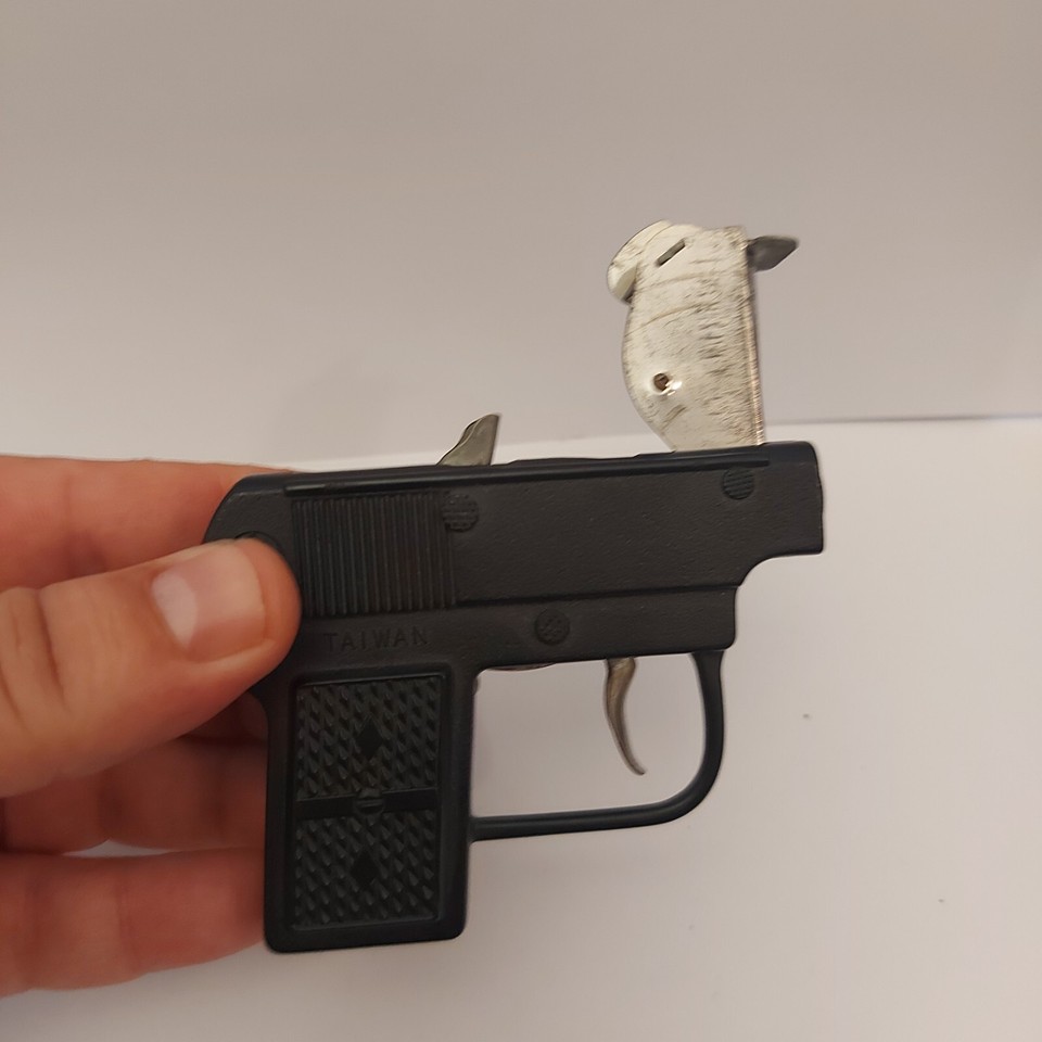 Vintage Taiwan Plastic Small Cap Gun Pistol Toy | eBay