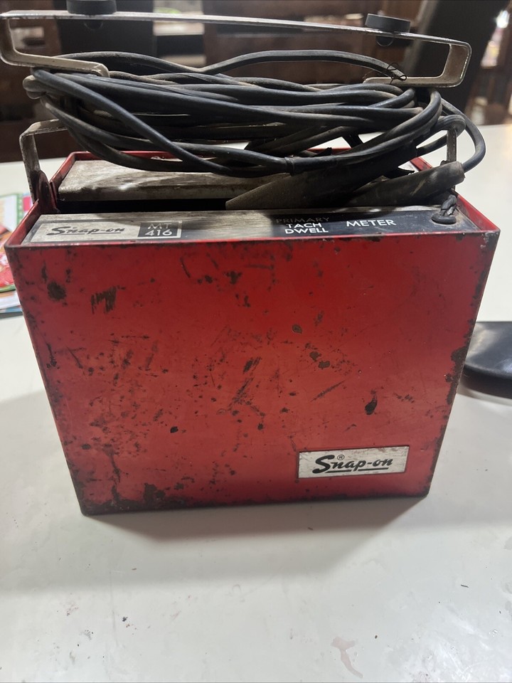 Snap On MT 416 Primary Tach Dwell Meter | eBay