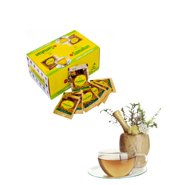 Samahan Herbal Tea: 14-Herb Ayurvedic Remedy for Immunity, Cough,and ...